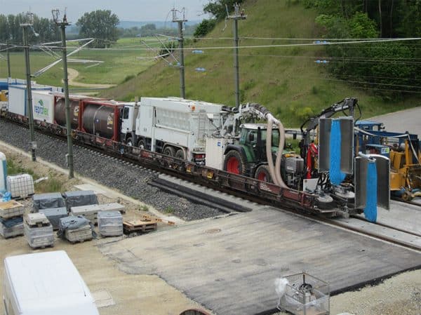 Tunnel cleaning train – Reprotex